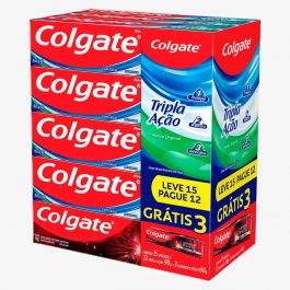Cr Dental Colgate Ta 90g + Lum White Carv 60g Pack 1x15