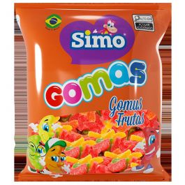 Bala De Goma Gomos 150g - Caixa Com 40 Pacotes